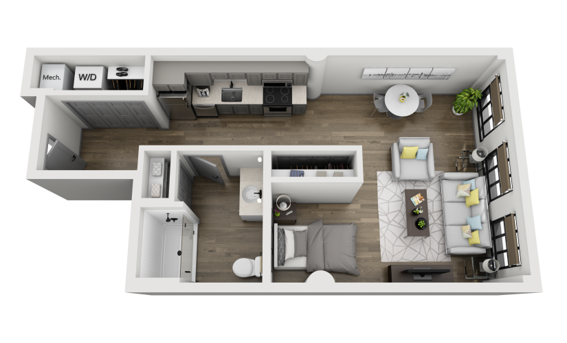 Available studio, one & two bedroom apartments in Milwaukee, WI ...